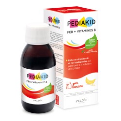 PEDIAKID® FER + VITAMINES B - Enhances iron intake