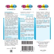 PEDIAKID® VITAMINE D3 - Enhances vitamin D intake - Pediakid